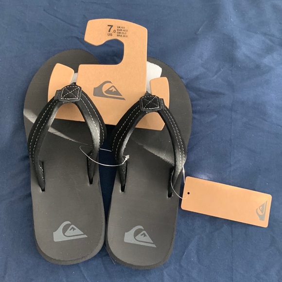 Quiksilver | Shoes | Quicksilver Carver Suede Sandals Black | Poshmark